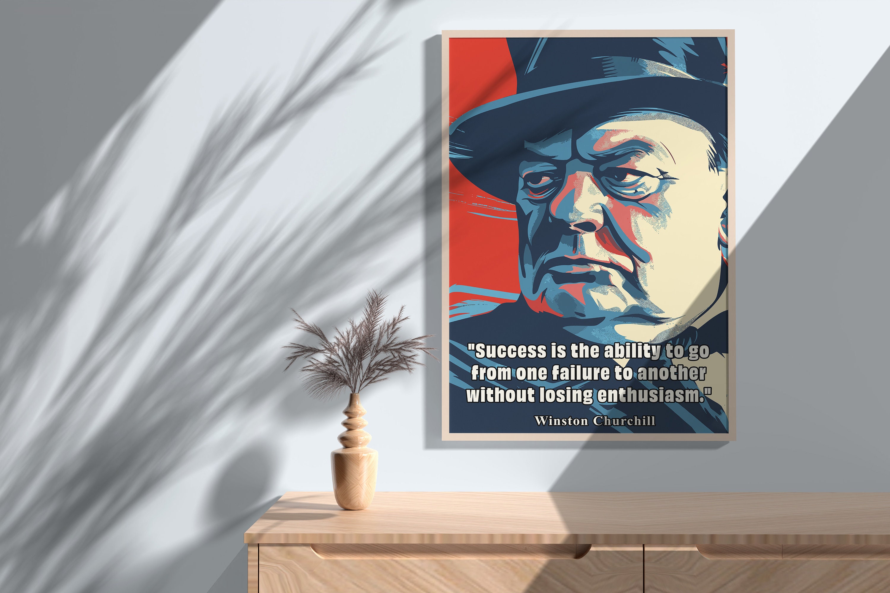 Winston Churchill - the History Icons - Empowering Poster, Classrooms ...