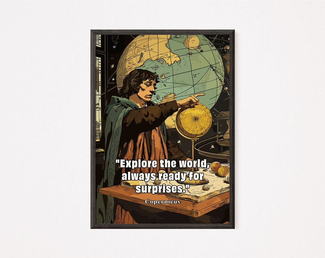 The History Icons - Copernicus - Empowering Poster for Kids and ...