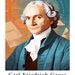 Carl Friedrich Gauss Portrait Poster - Math Genius Illustration ...