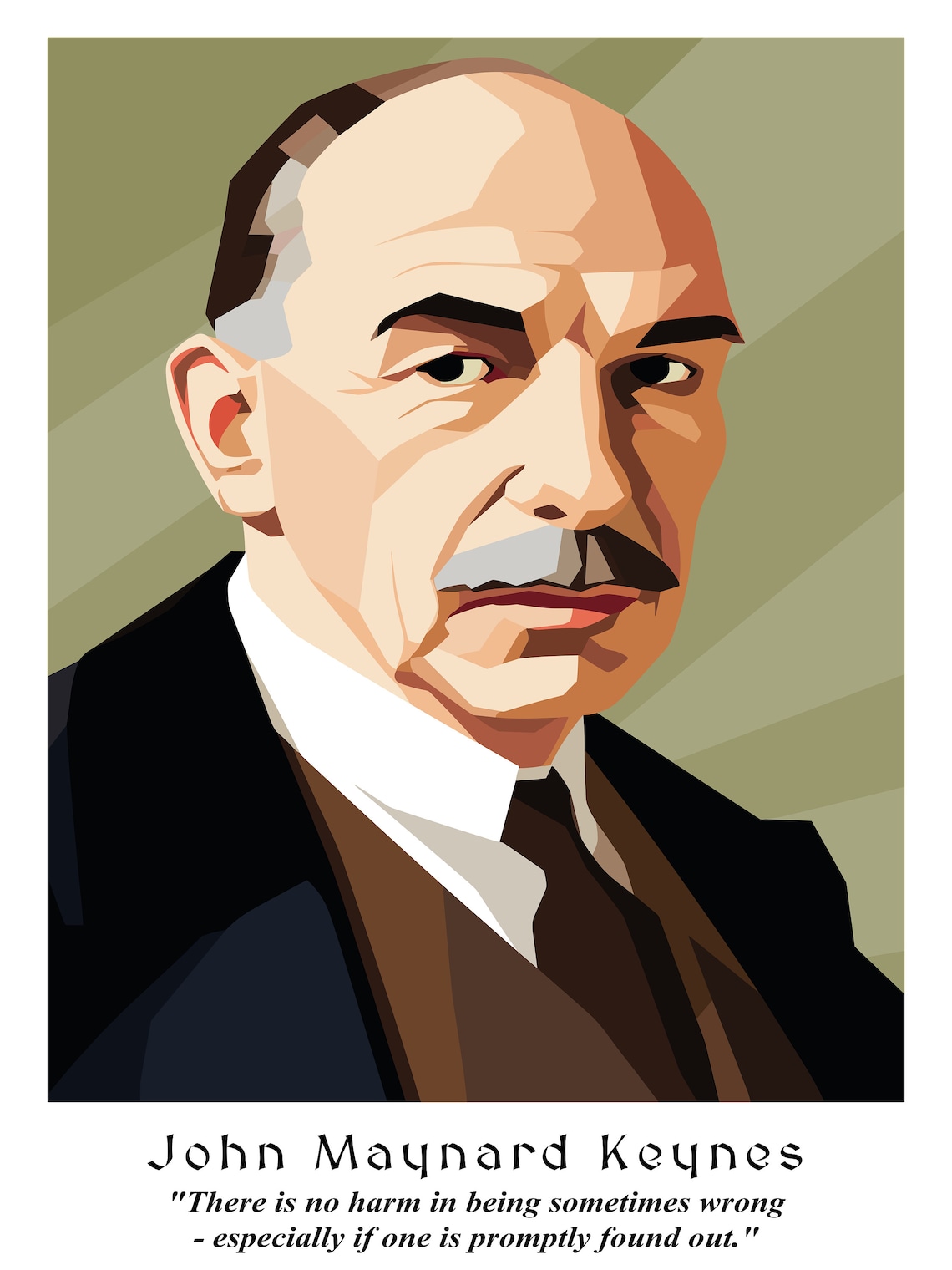 Iconic Economic Icons: Adam Smith, Keynes, Friedman - Art Deco Digital ...