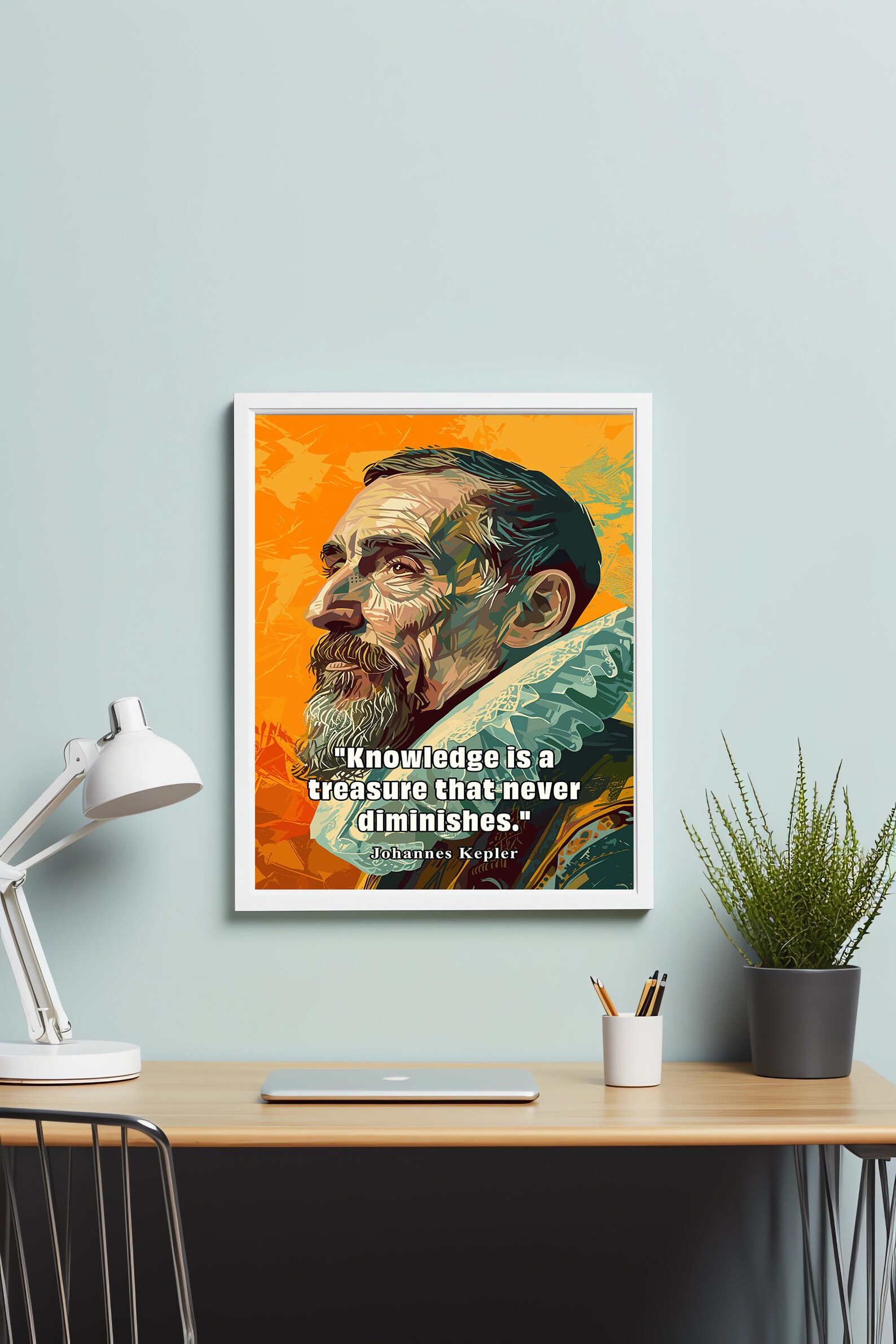 The History Icons - Johannes Kepler - Empowering Poster for Kids and ...