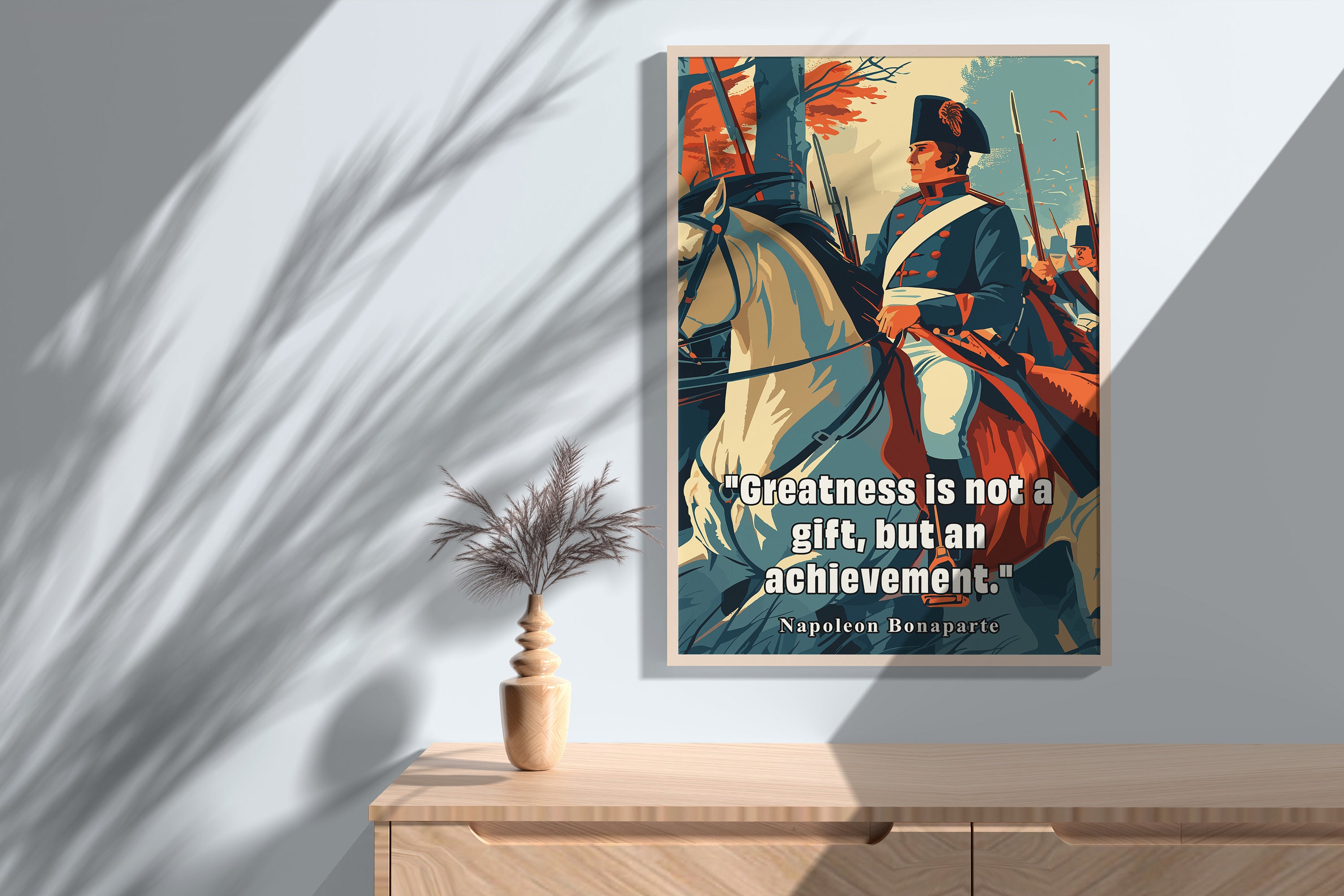 Napoleon Bonaparte - the History Icons - Empowering Poster for ...