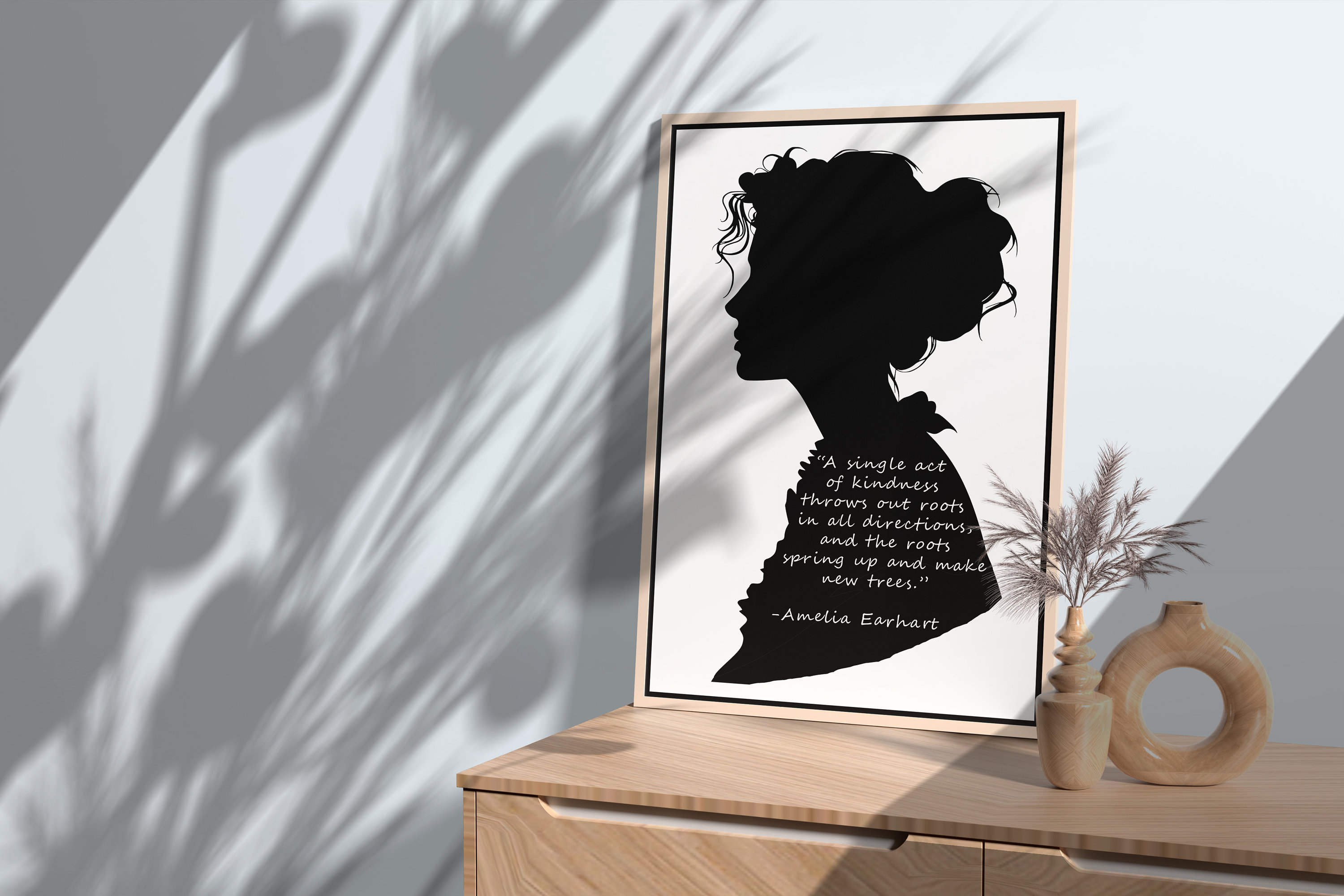 Amelia Earhart Quote Wall Art | Motivational Print | Digital Poster ...