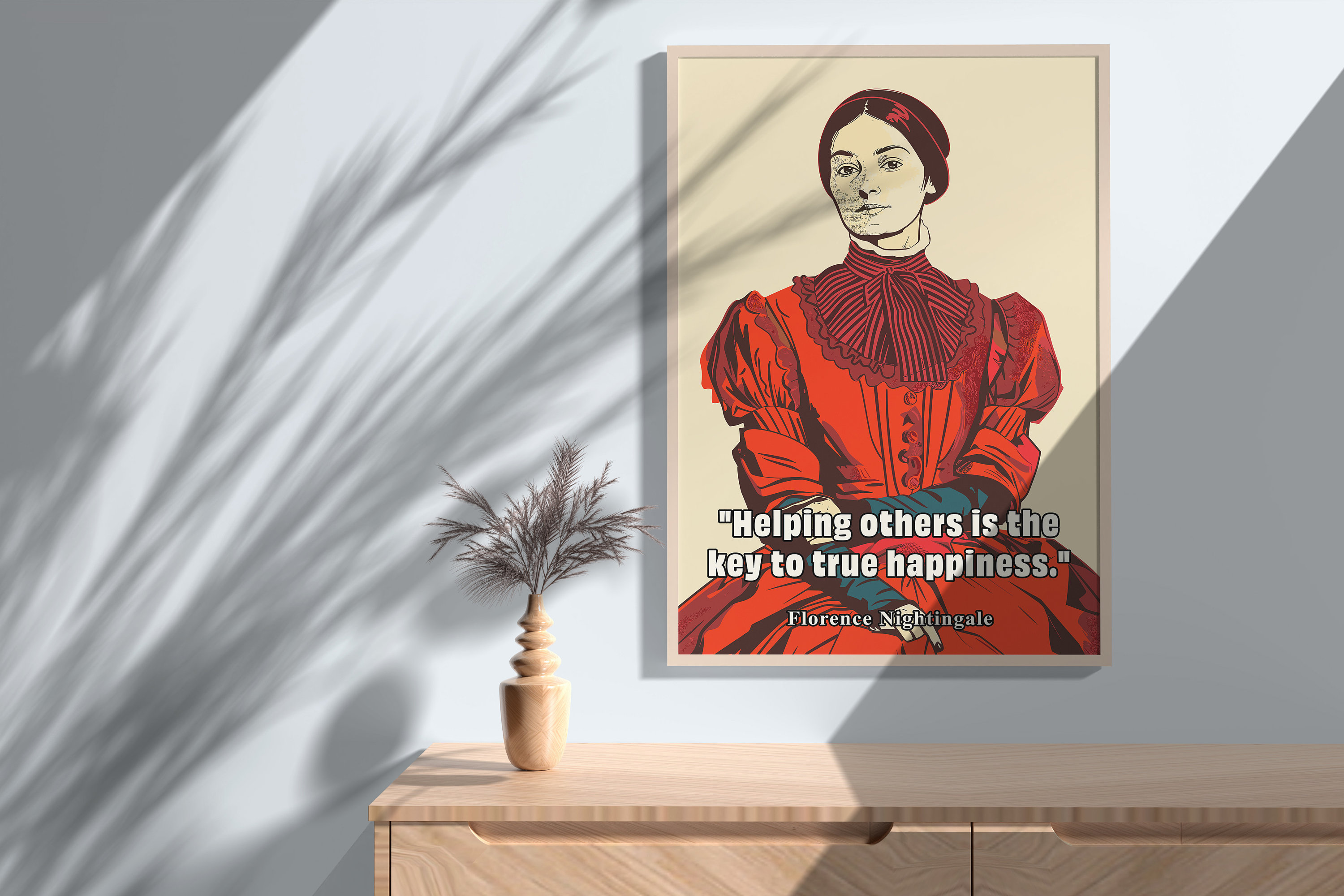 Florence Nightingale - the History Icons - Empowering Poster ...