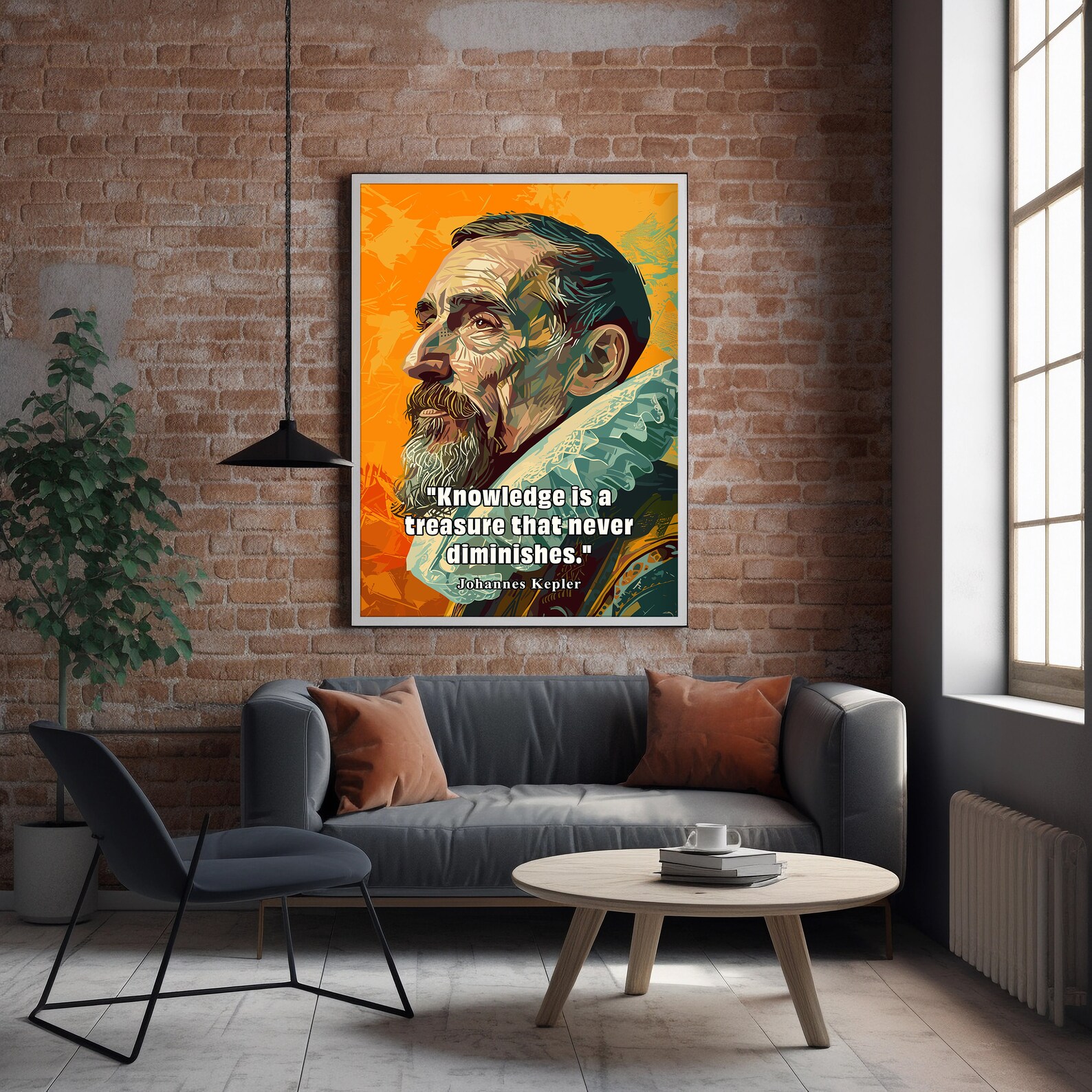 The History Icons - Johannes Kepler - Empowering Poster for Kids and ...