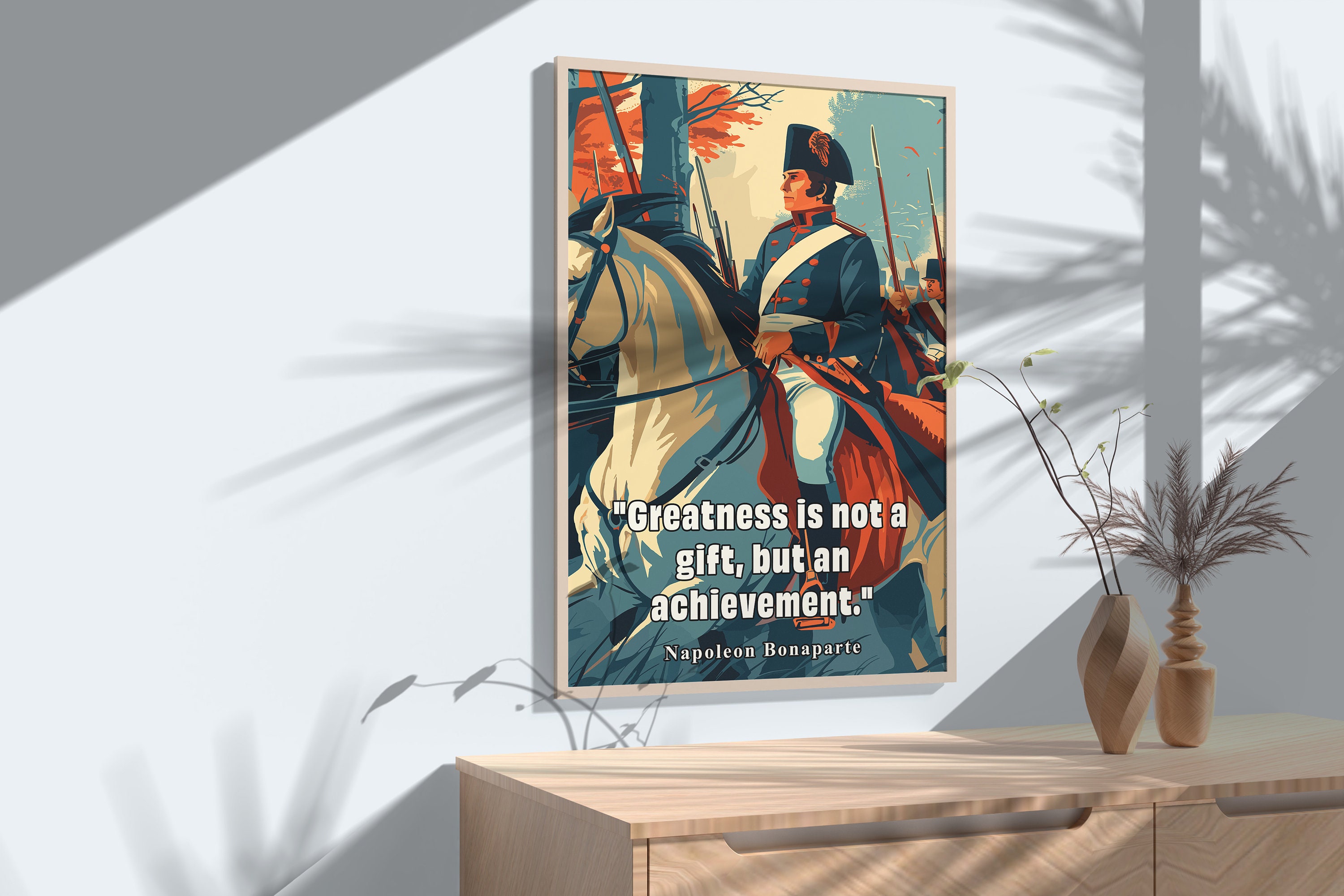 Napoleon Bonaparte - the History Icons - Empowering Poster for ...