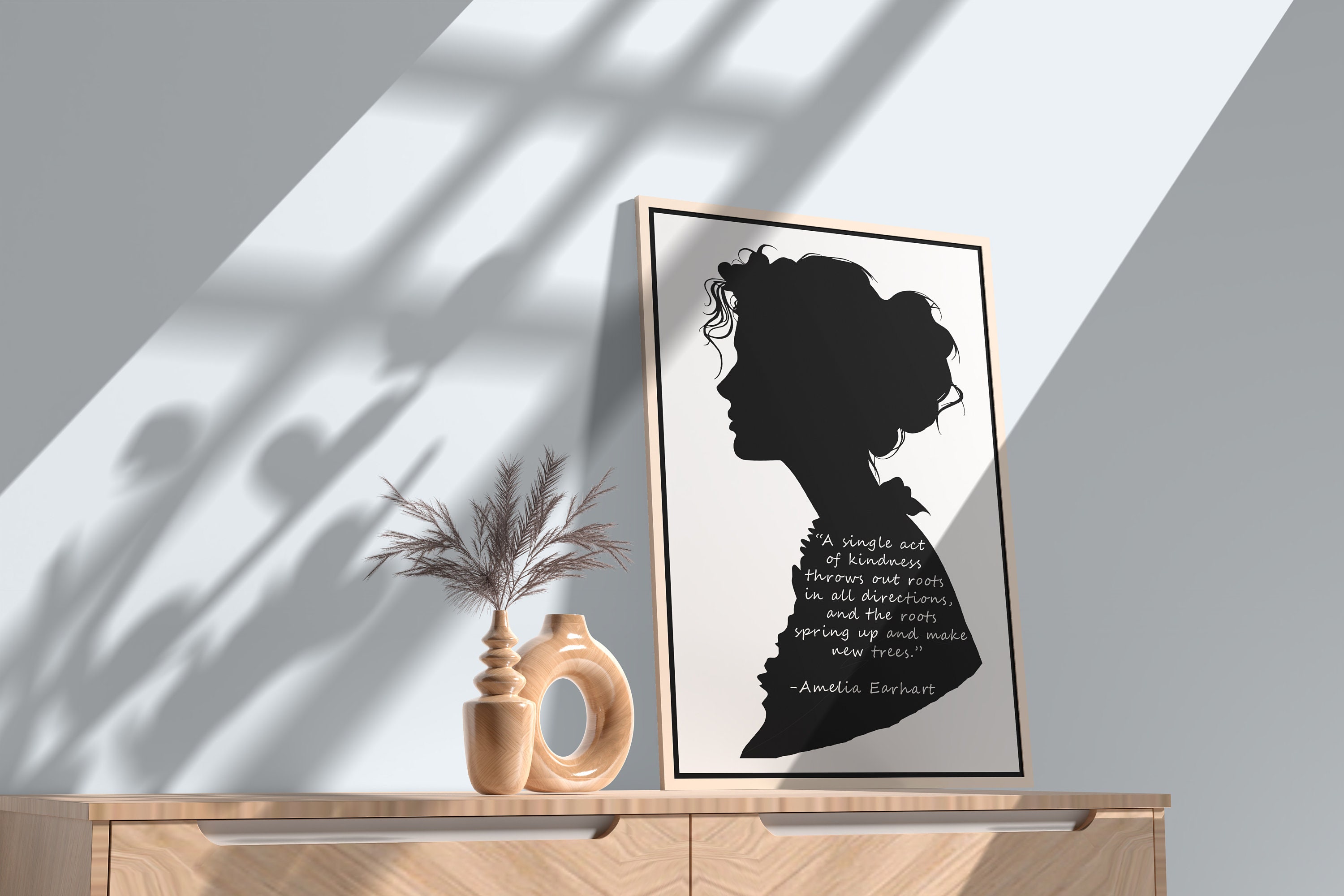 Amelia Earhart Quote Wall Art | Motivational Print | Digital Poster ...