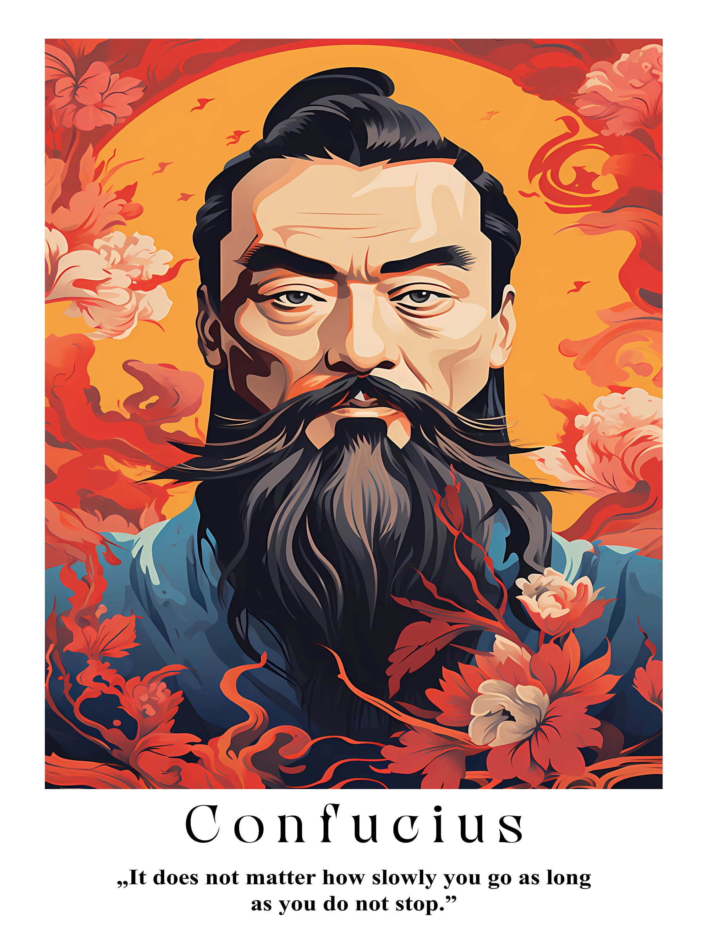 The History Icons - Confucius V2 - Empowering Quote for Kids and ...