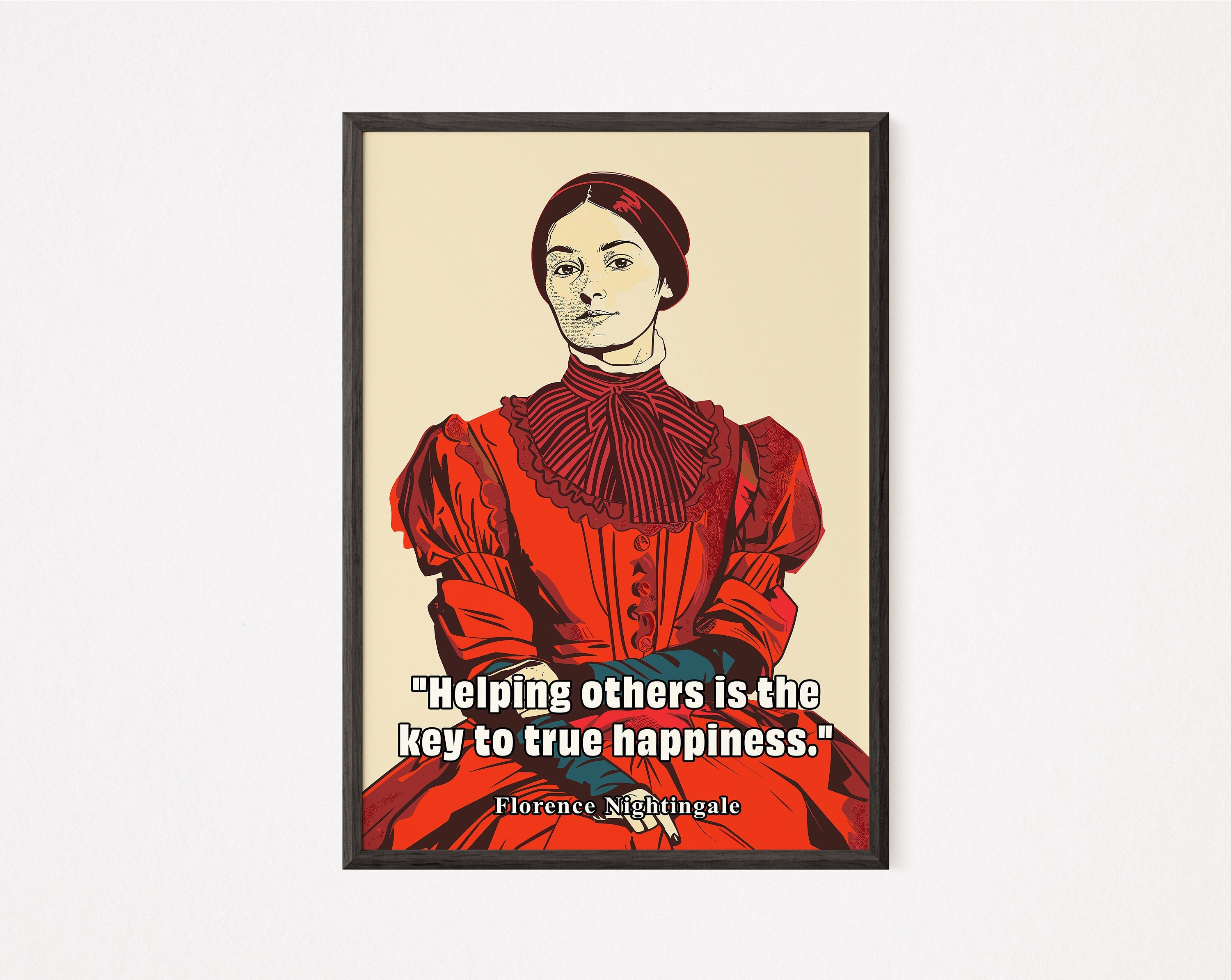 Florence Nightingale - the History Icons - Empowering Poster ...