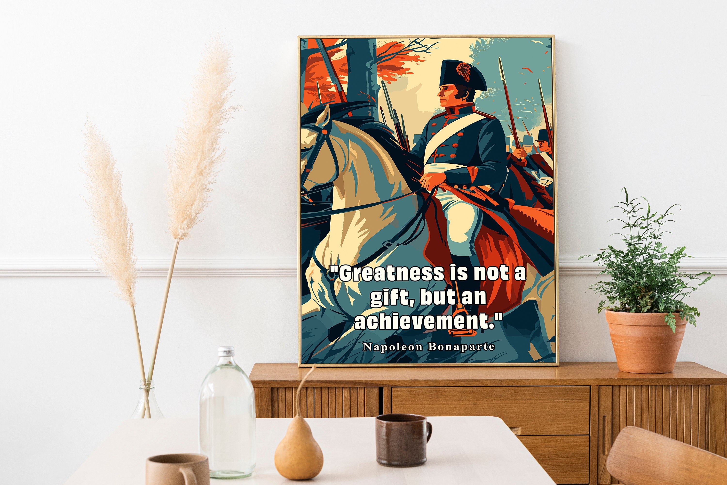 Napoleon Bonaparte - the History Icons - Empowering Poster for ...