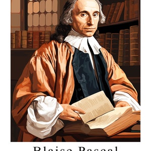 Blaise Pascal - Mathematician Illustration: Perfect Clarity for ...