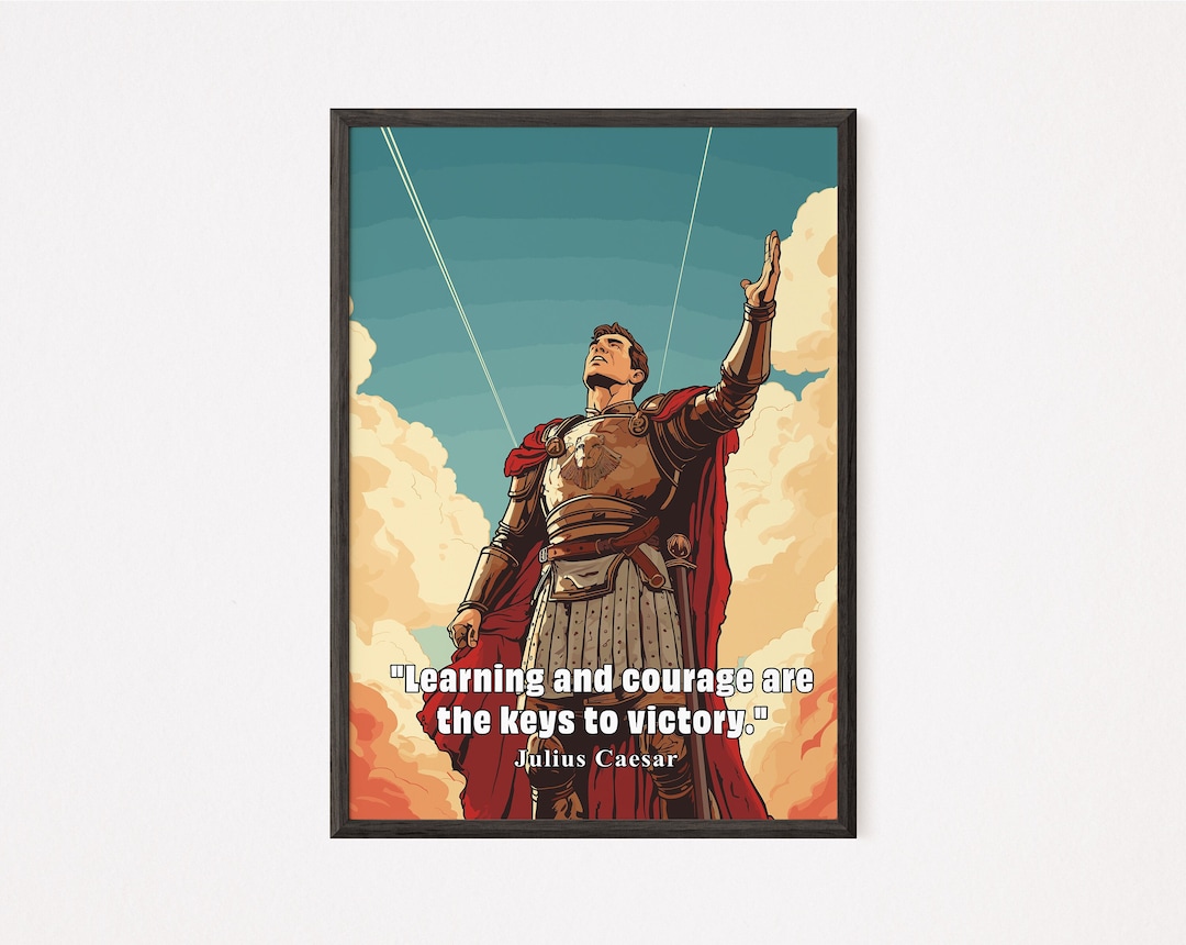The History Icons - Julius Caesar - Empowering Quote for Kids and ...