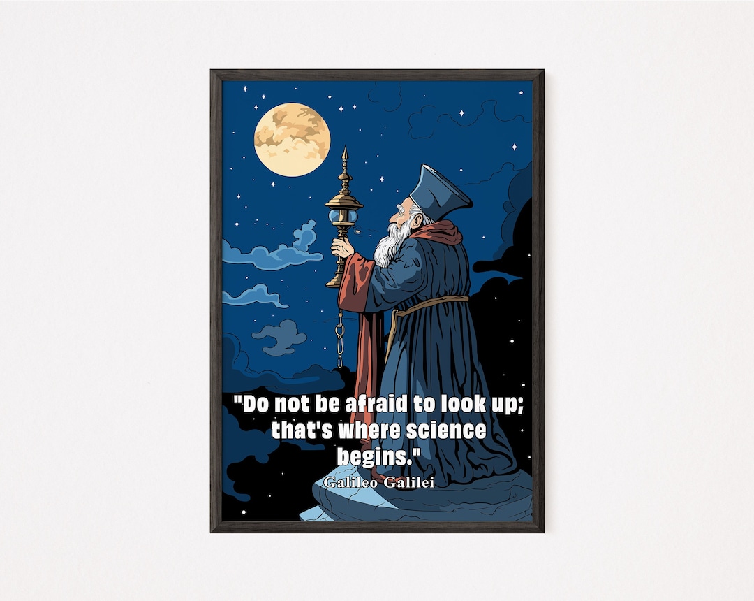 The History Icons - Galileo - Empowering Quote for Kids and Teenagers ...