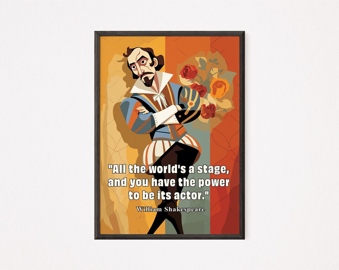 The History Icons - William Shakespeare - Empowering Poster for Kids ...