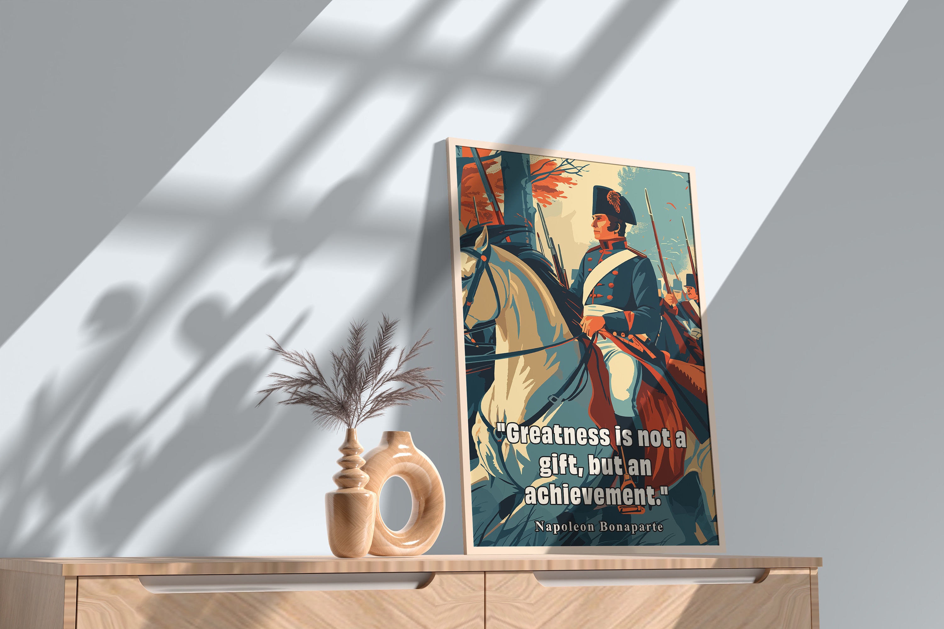Napoleon Bonaparte - the History Icons - Empowering Poster for ...