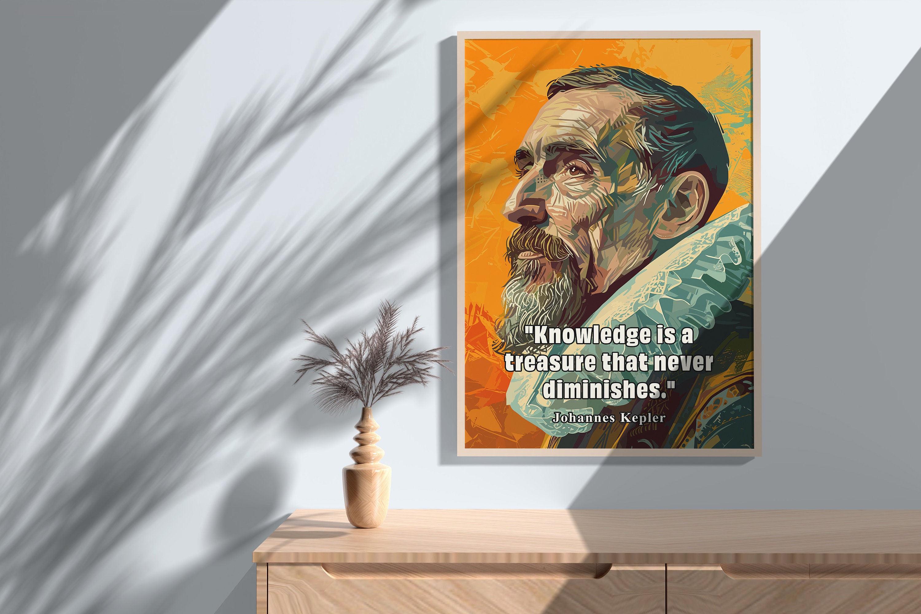 The History Icons - Johannes Kepler - Empowering Poster for Kids and ...