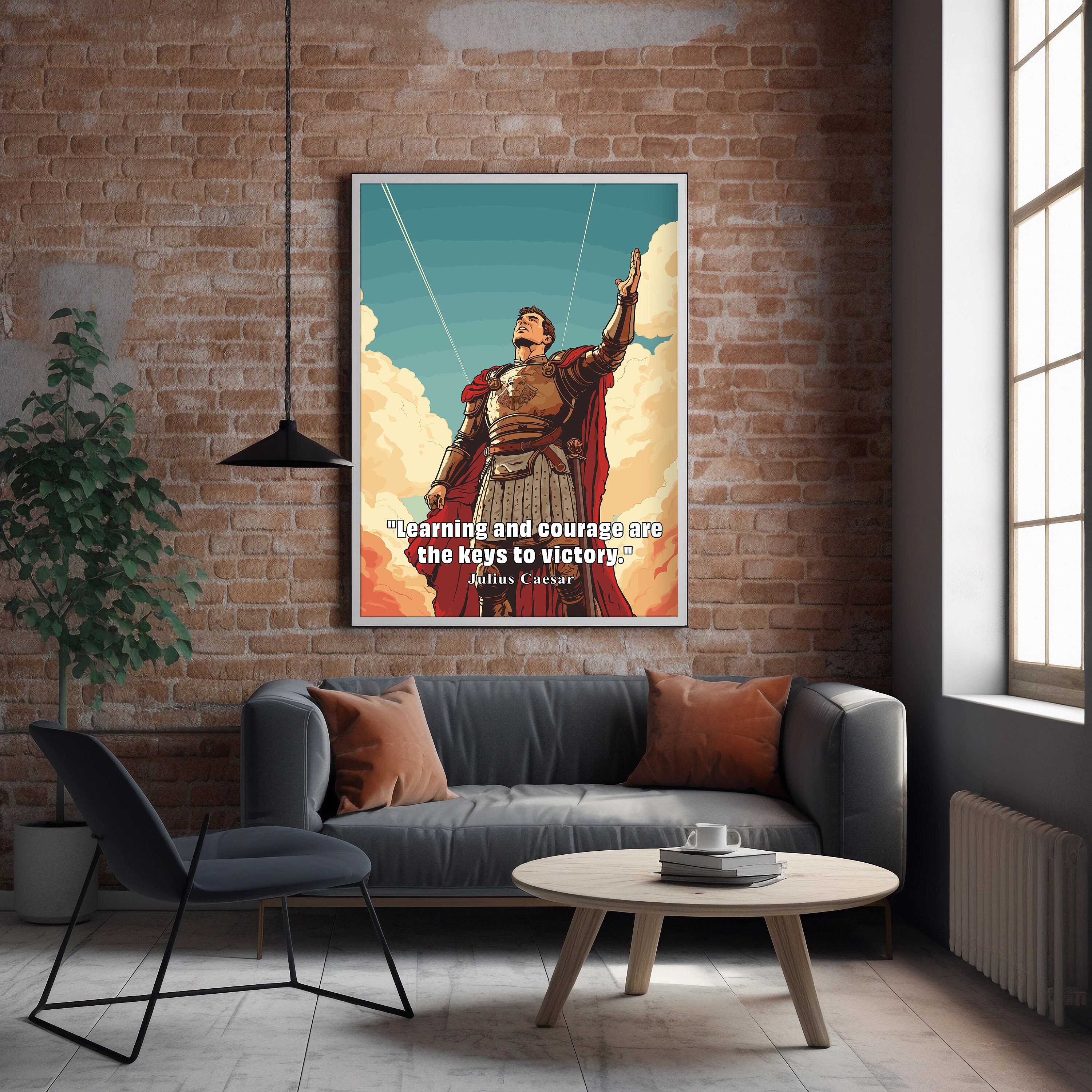 The History Icons Julius Caesar Empowering Quote for Kids and Teenagers ...