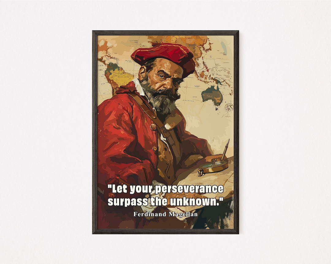 The History Icons - Ferdinand Magellan - Empowering Poster for Kids and ...