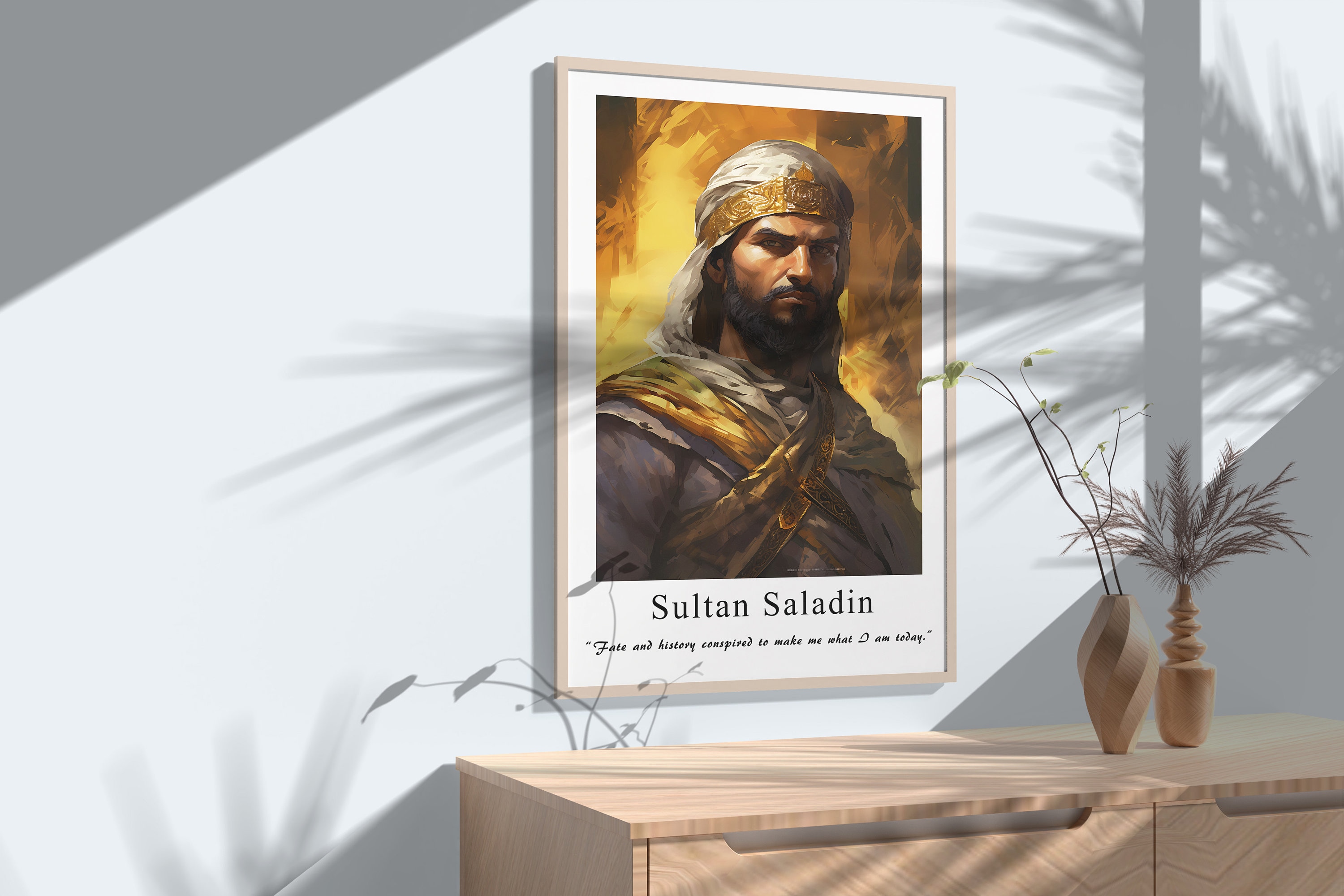 The History Icons - Sultan Saladin - Empowering Quote for Kids and ...