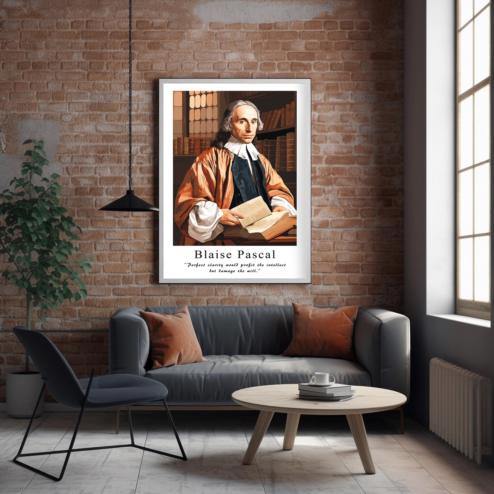 Blaise Pascal - Mathematician Illustration: Perfect Clarity for ...