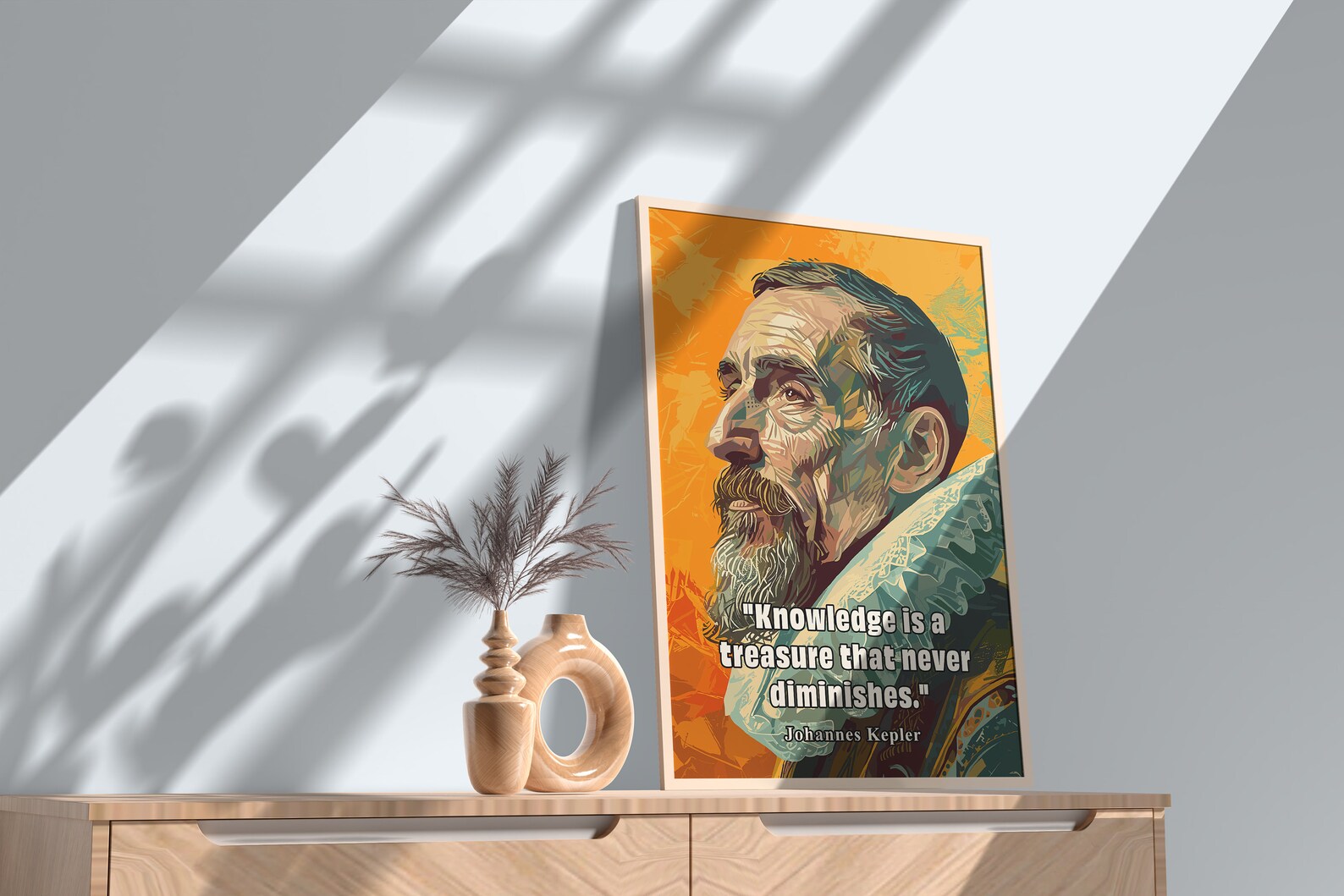 The History Icons - Johannes Kepler - Empowering Poster for Kids and ...