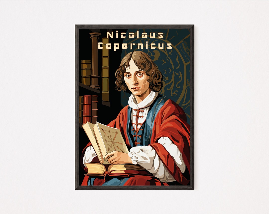 Nicolaus Copernicus Portrait Print | Digital Download | Scientific ...