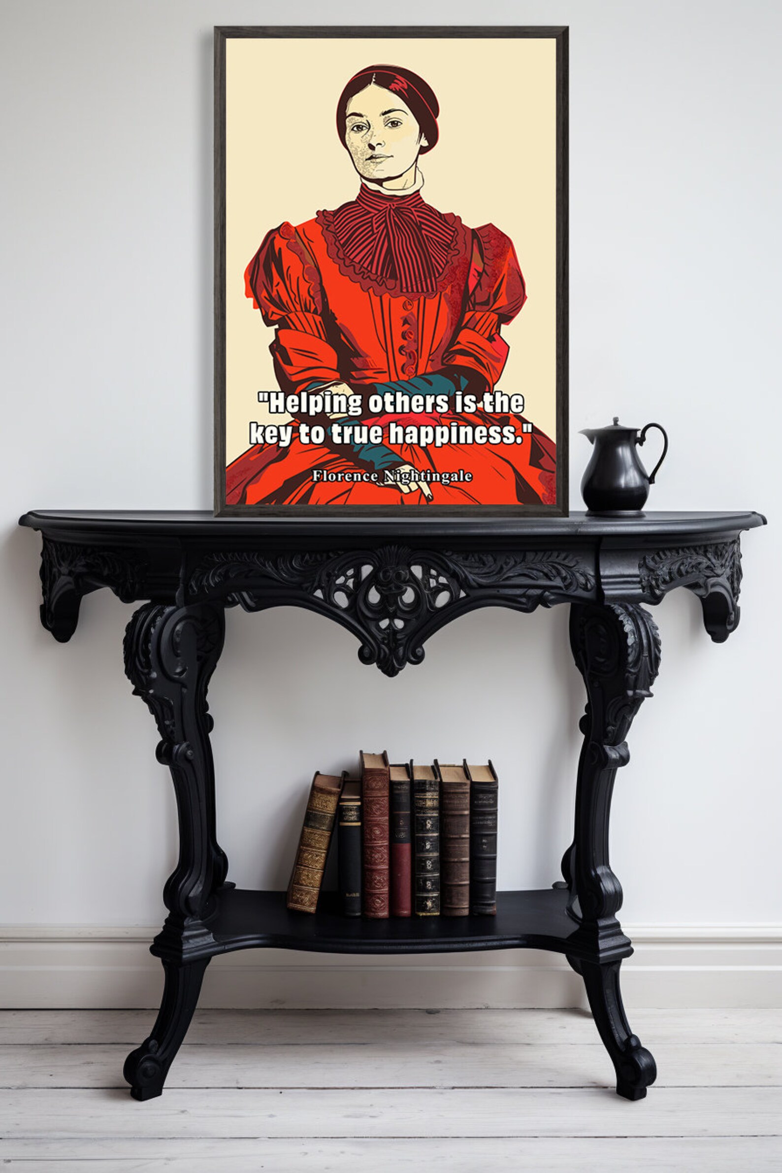 Florence Nightingale - the History Icons - Empowering Poster ...