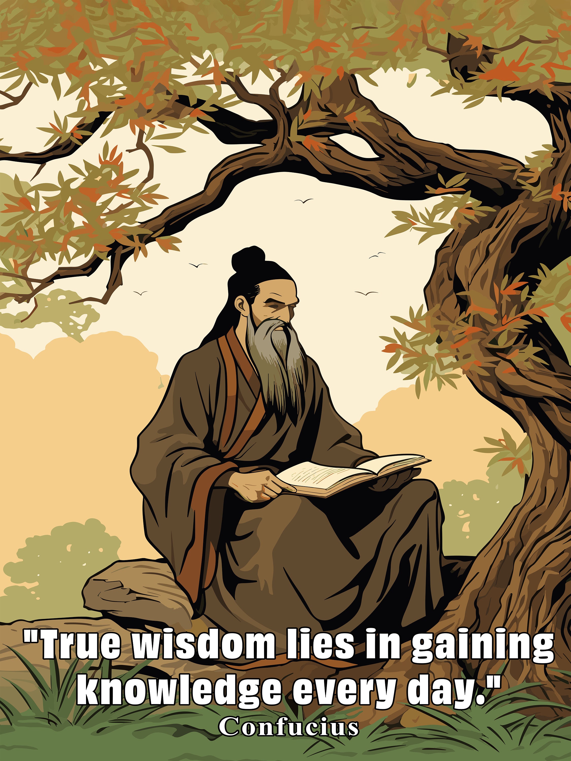 The History Icons - Confucius - Empowering Quote for Kids and Teenagers ...