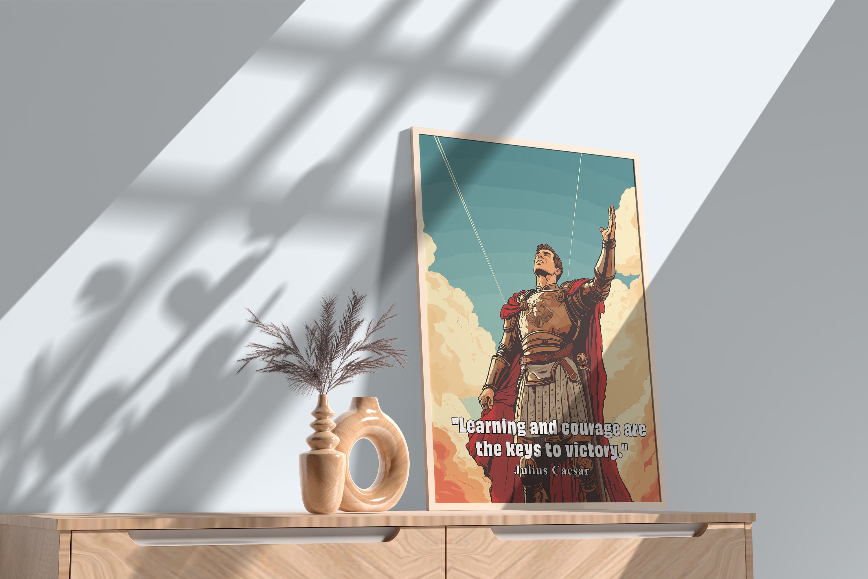 The History Icons Julius Caesar Empowering Quote for Kids and Teenagers ...