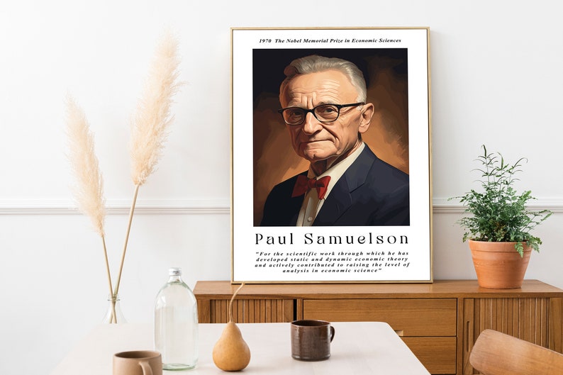 Nobel Prize Winner Paul Samuelson: Reshaping Economics - Digital Download - Father of Modern ...