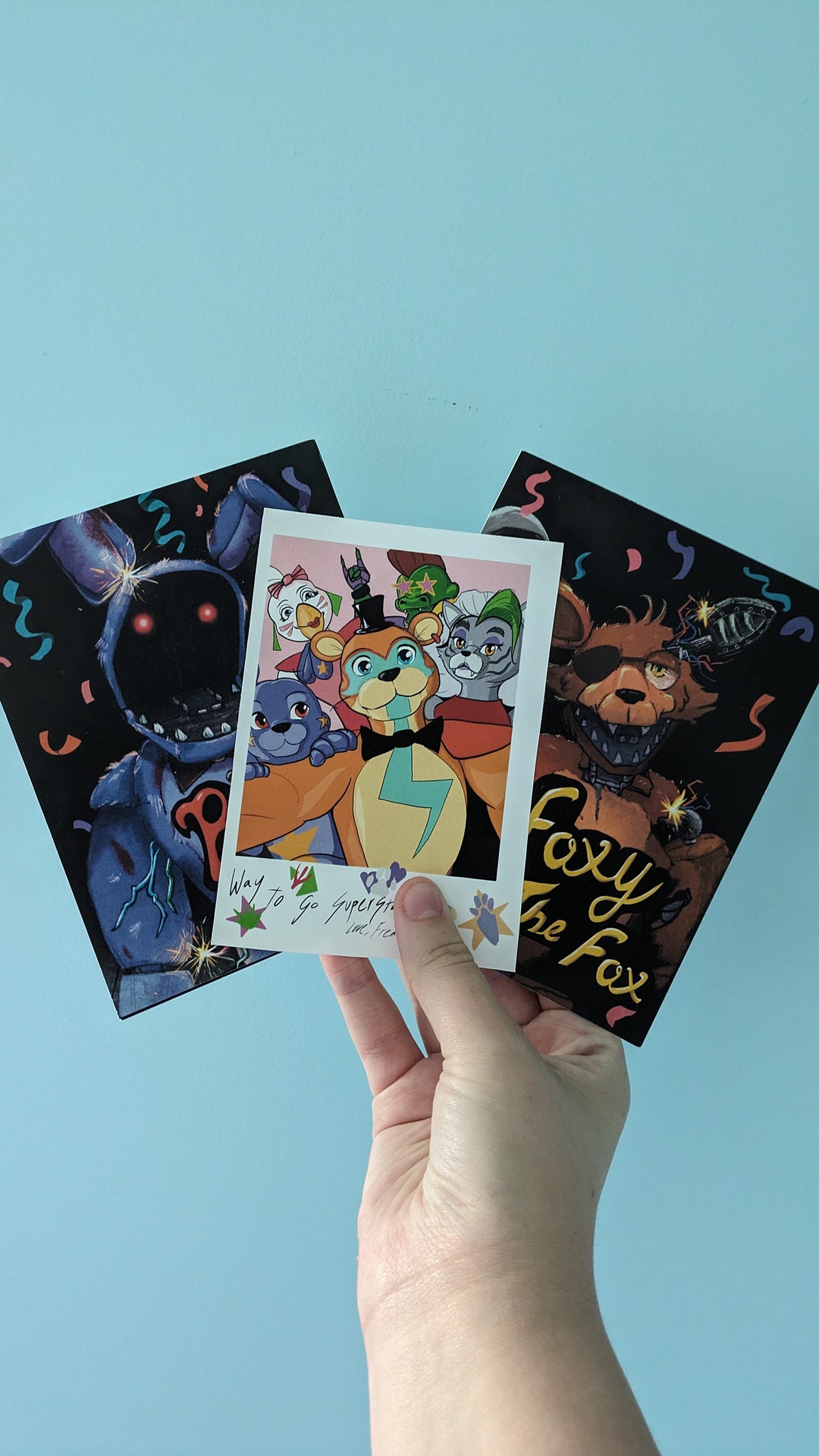 Spooky Animatronic Mini-posters - Etsy