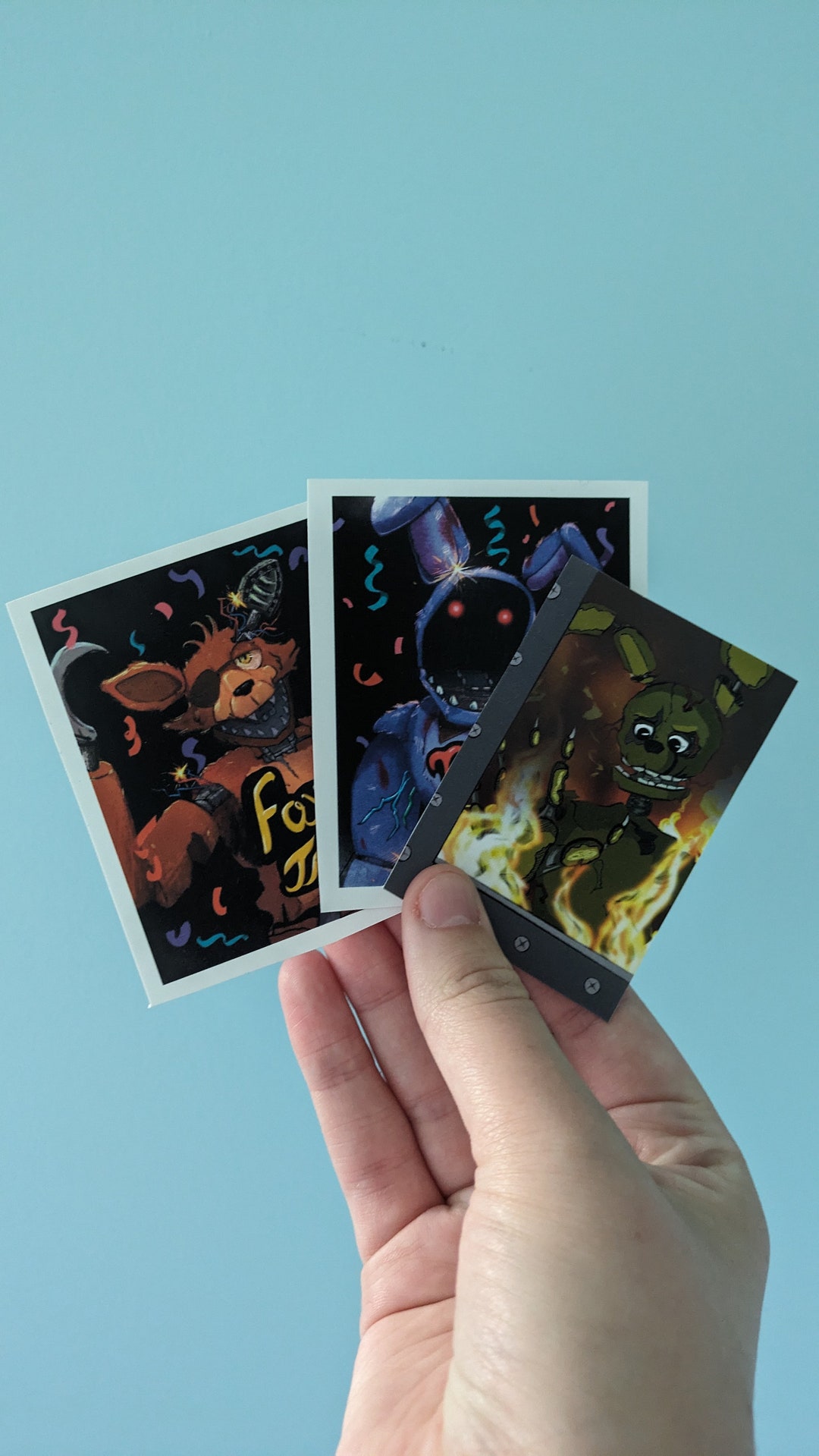 Spooky Animatronic Stickers! - Etsy