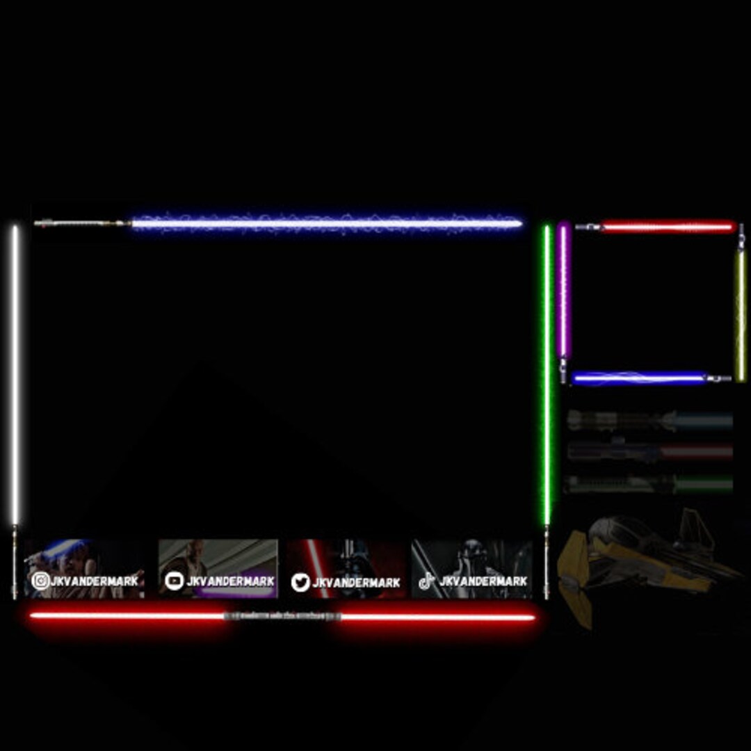 Star Wars Twitch Overlays (starting Soon, Be Right Back, Stream Ended ...