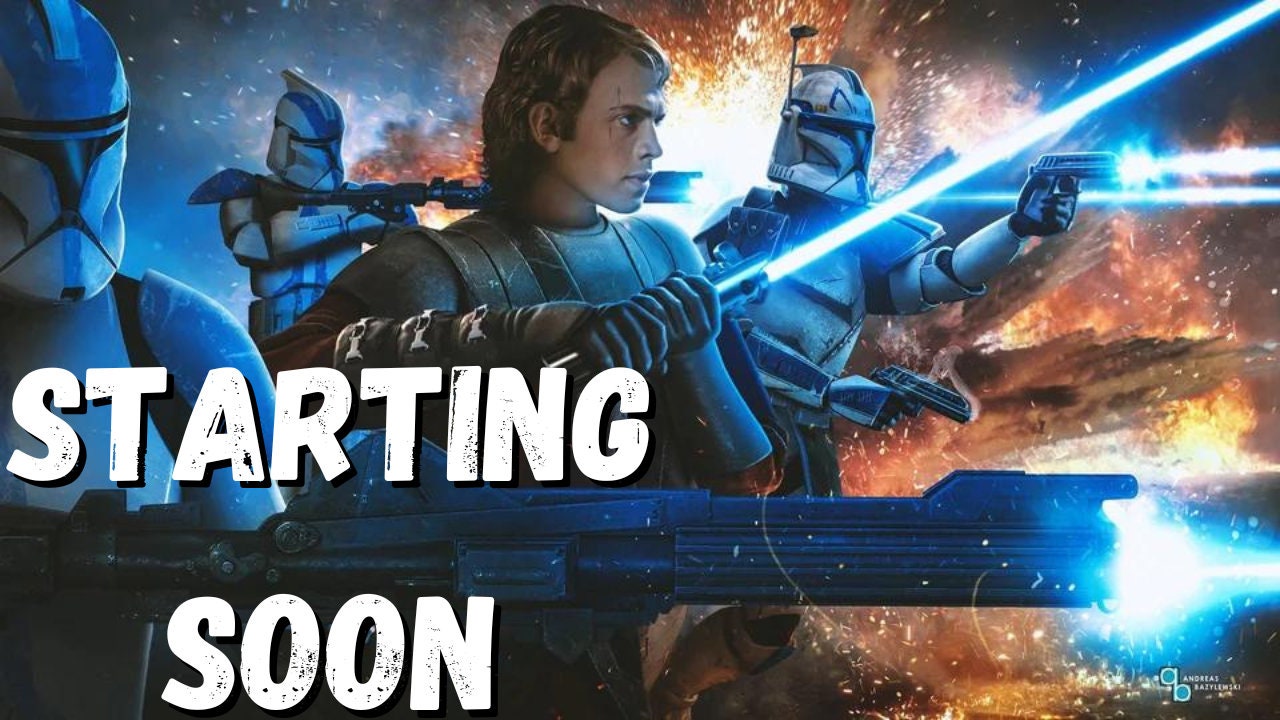 Star Wars Twitch Overlays (starting Soon, Be Right Back, Stream Ended ...