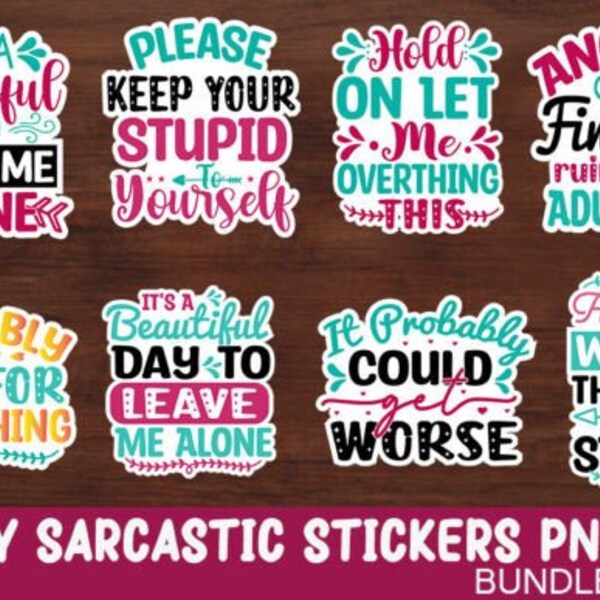Transparent Stickers Funny - Etsy