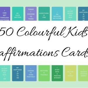 AFFIRMATION CARDS GROWTH Mindset Mental Health Cards Unique - Etsy