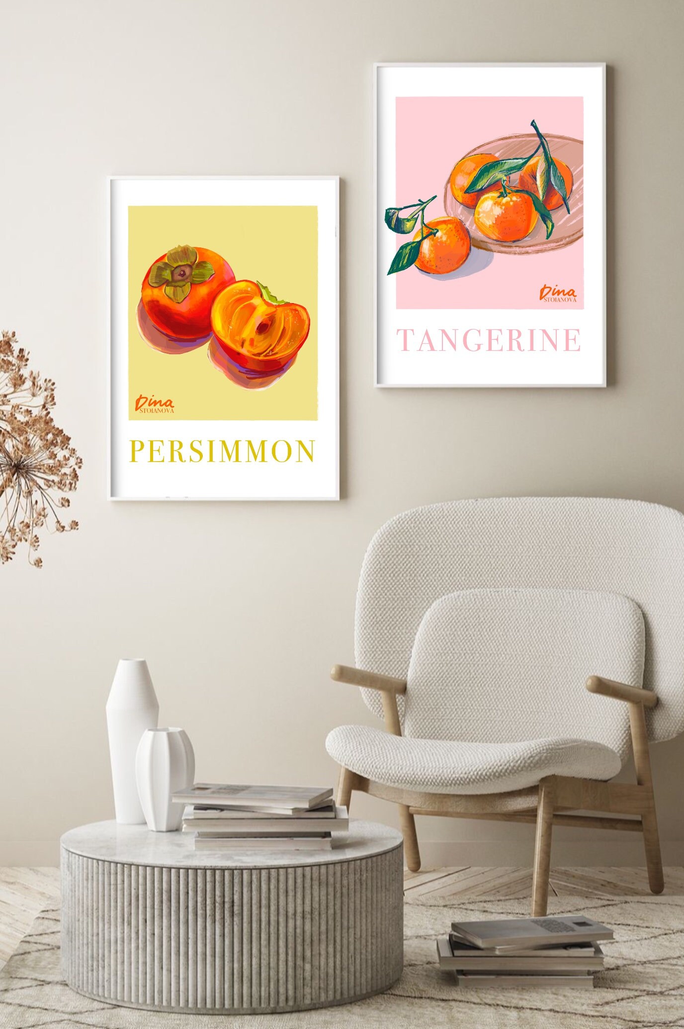 Kitchen Fruit Posters Hoster Wall Art Decor Room Decor - Etsy