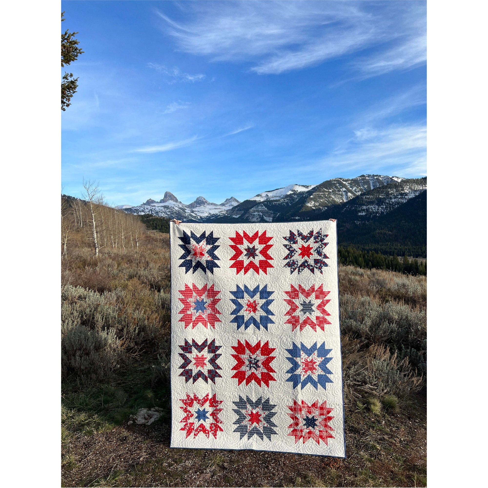 Sparkling Blooms PDF Quilt Pattern Digital Download by Chantelle Bailey ...