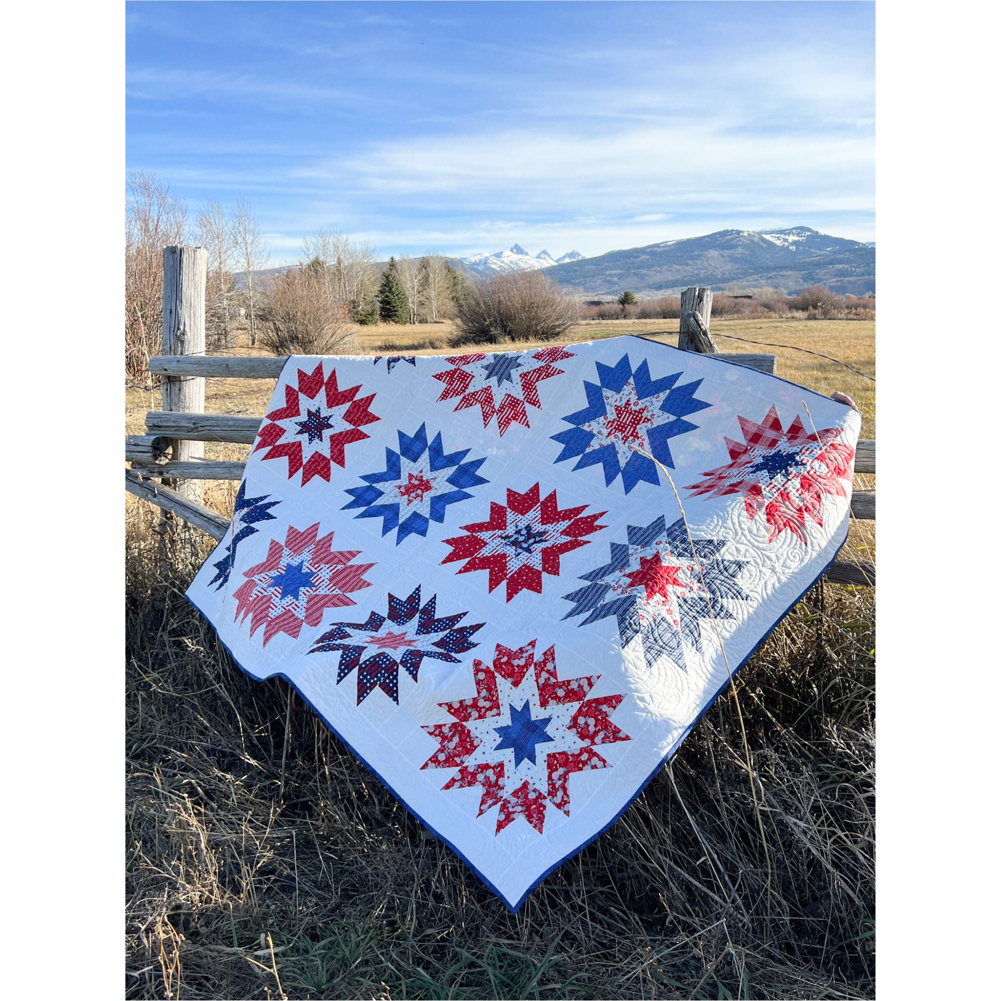 Sparkling Blooms PDF Quilt Pattern Digital Download by Chantelle Bailey ...