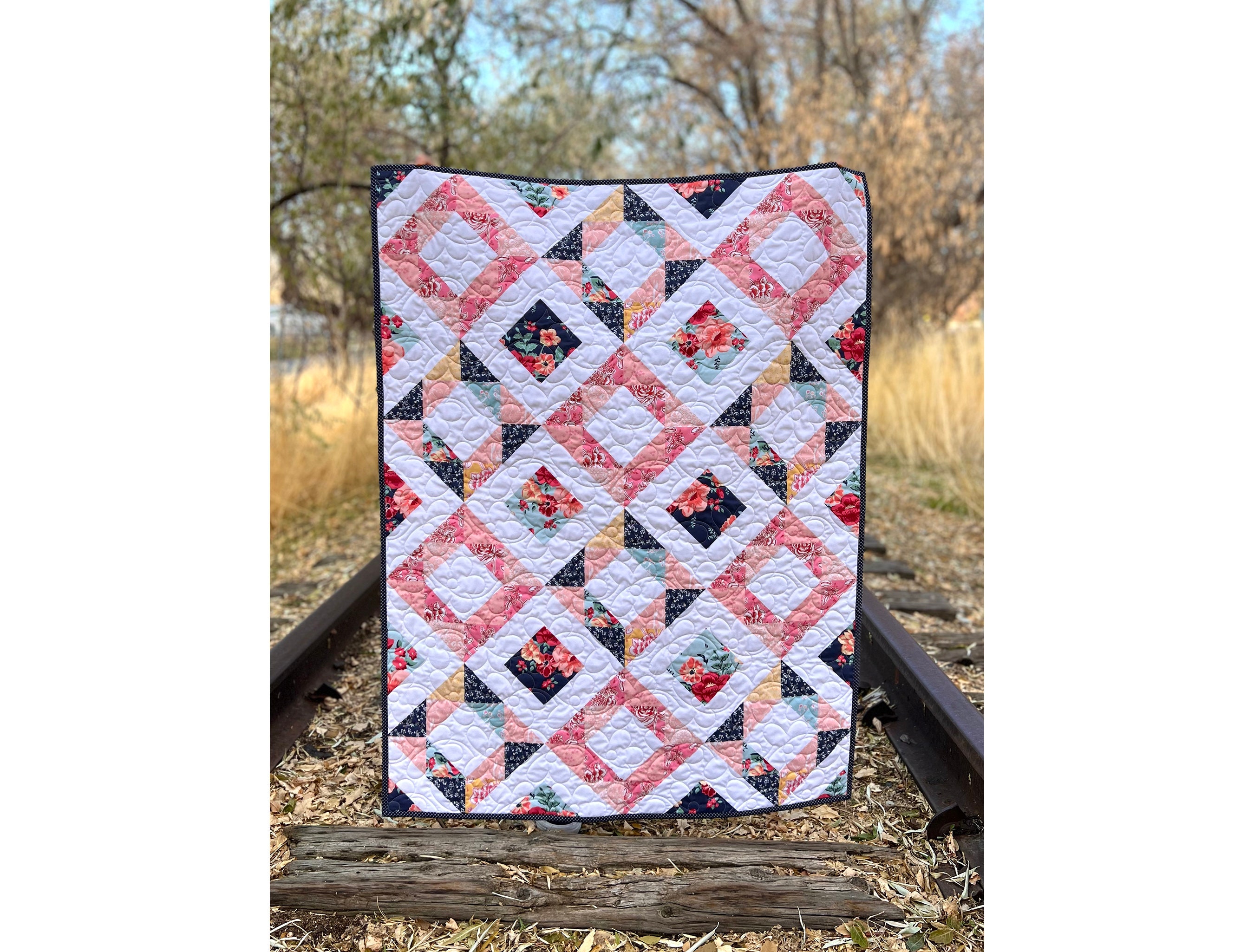 Diamonds Take Shape PDF Quilt Pattern Digital Download by Chantelle ...