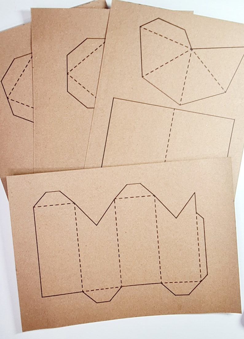 DIY Kraft Card Church Kit: Build Your Own Miniature Church (2 Pack) - Etsy