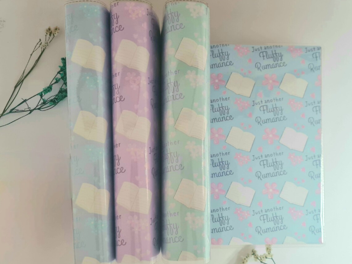 Cute Protective Book Cover. Interchangeable Design With Bookmark ...