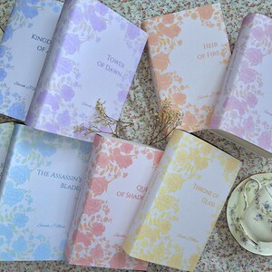 Printable TOG Floral Digital Download Decorative Book Dust Jacket Set ...