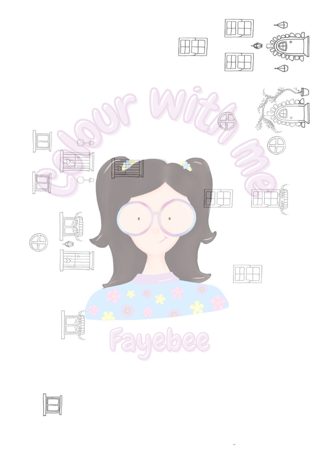 Printable Paper House Template Digital, Make Your Own Tiny Village. 4 ...