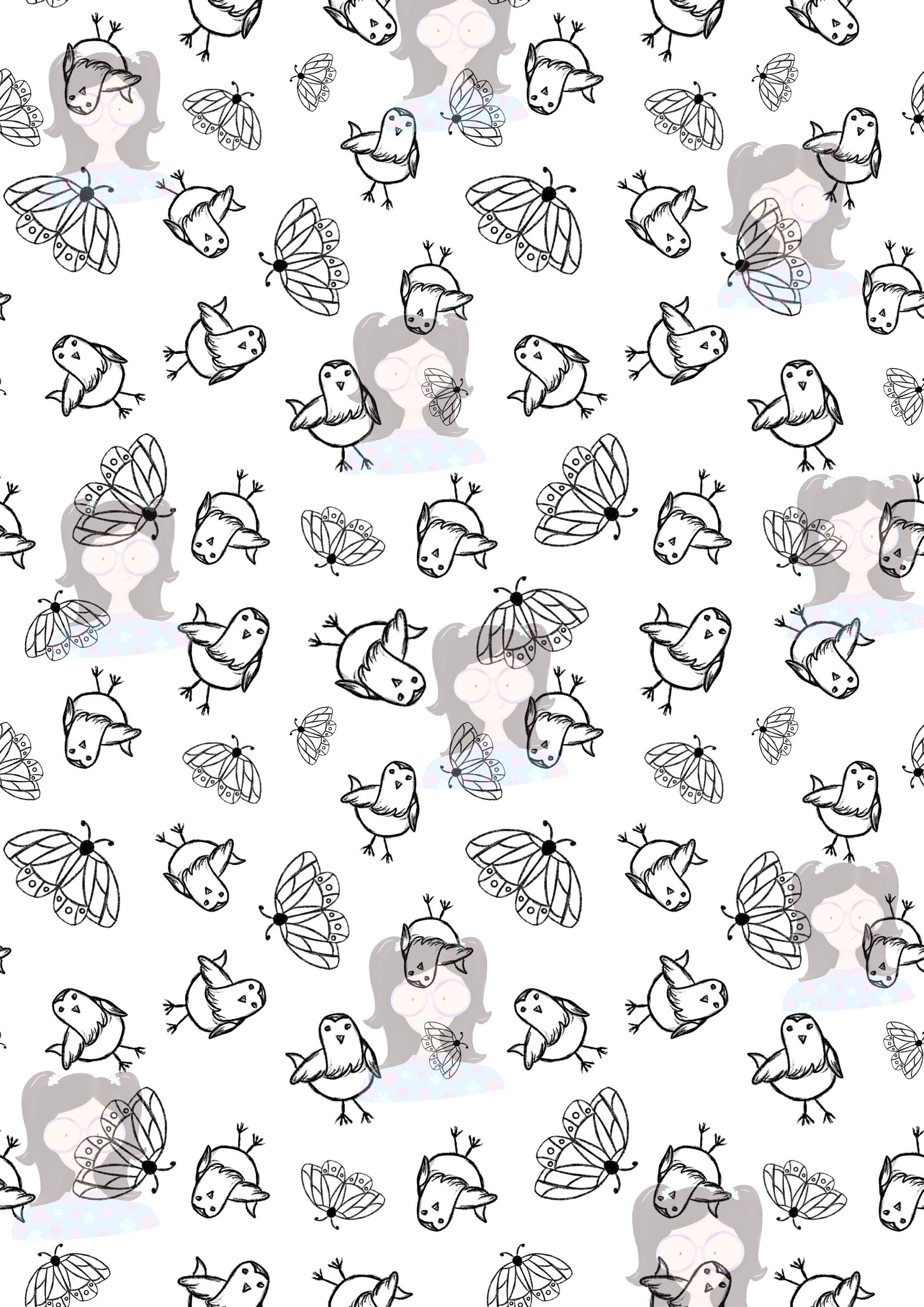Printable Colour Your Own Patterns Pattern Coloring Sheets Cardmaking