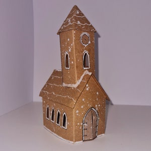 Printable Paper Church Template Digital, Make Your Own Church. - Etsy