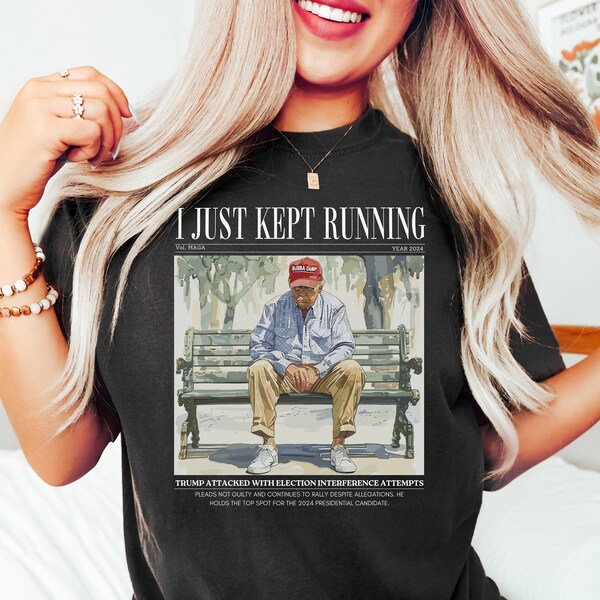I Kept Running Trump - Etsy I Kept Running Trump - Etsy