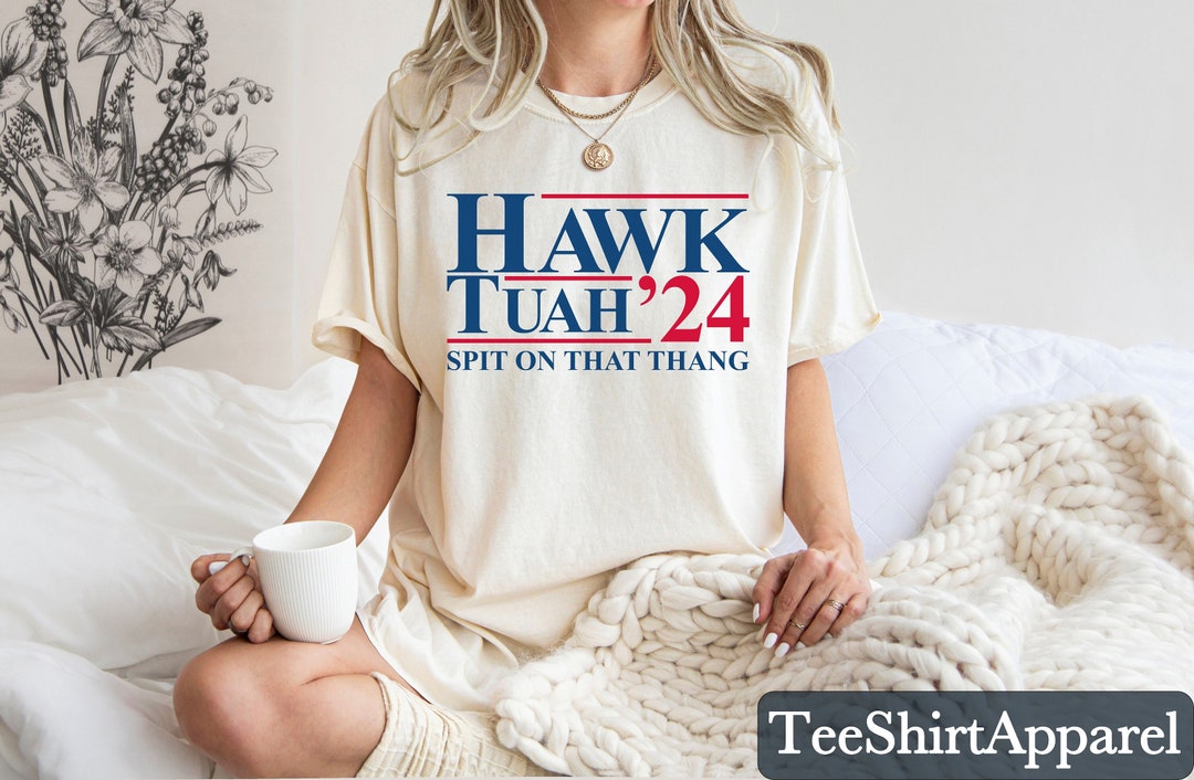 Hawk Tuah 24 Shirt, Spit on That Thing Girl Shirt, Funny Trendy Tshirt ...