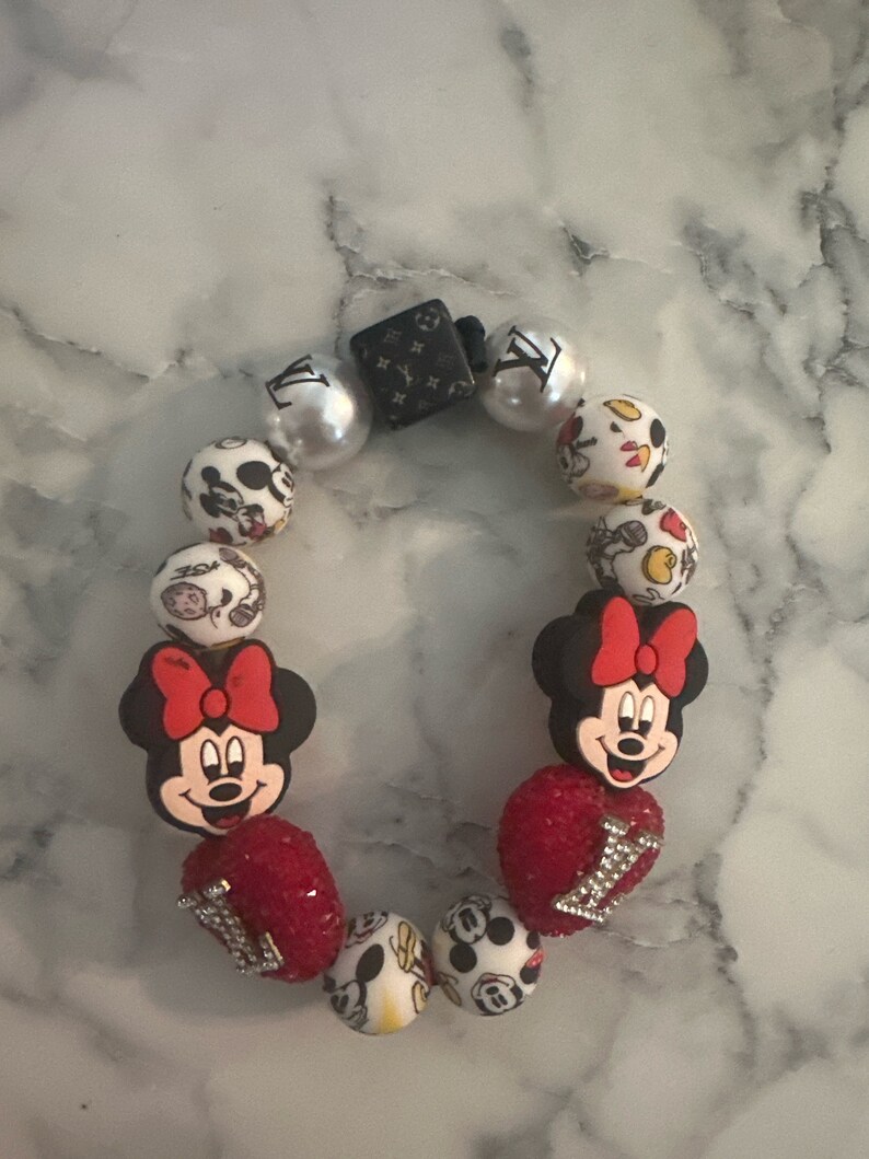 Mickey Mouse Bracelet - Etsy