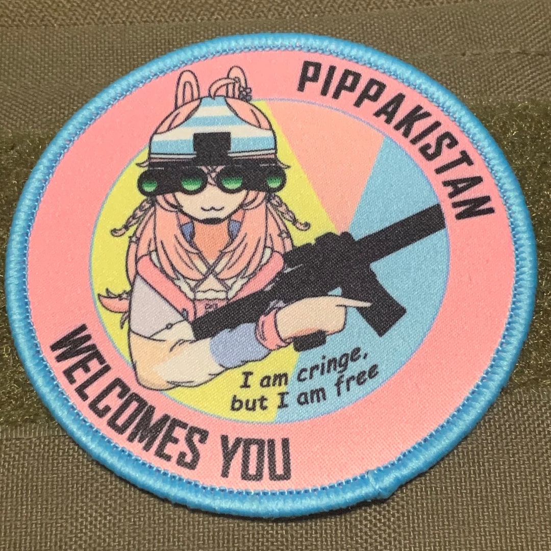 Pipkin Pippa Pippakistan Welcomes You Phase Connect Patch or Sticker - Etsy